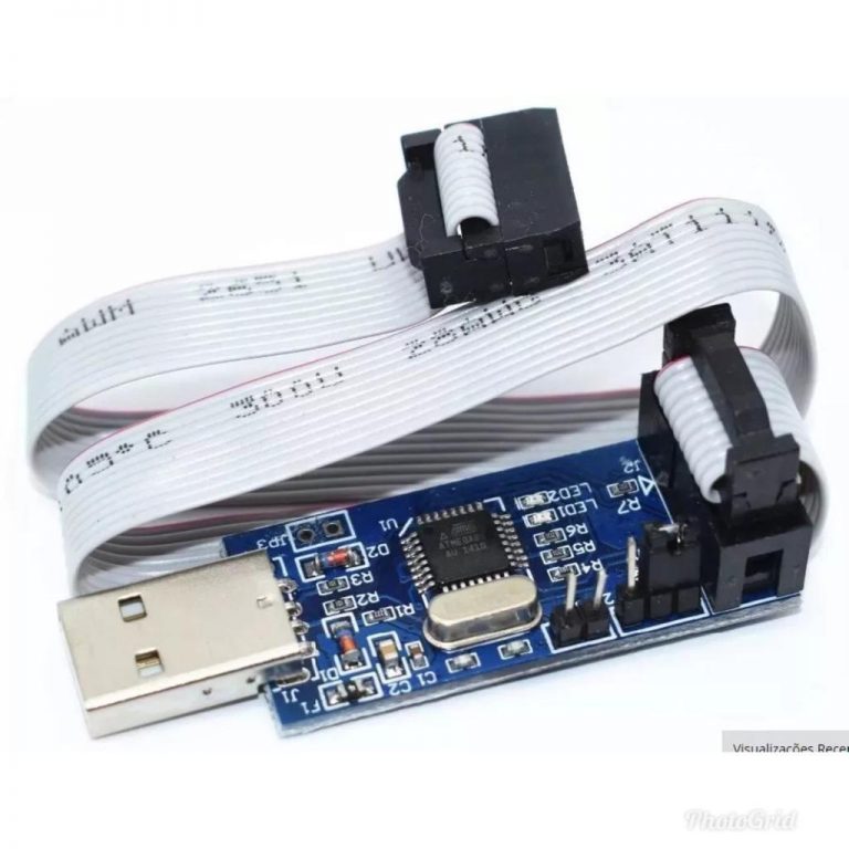 GRAVADOR AVR USBASP ARDUINO ATMEGA – Ecatronix